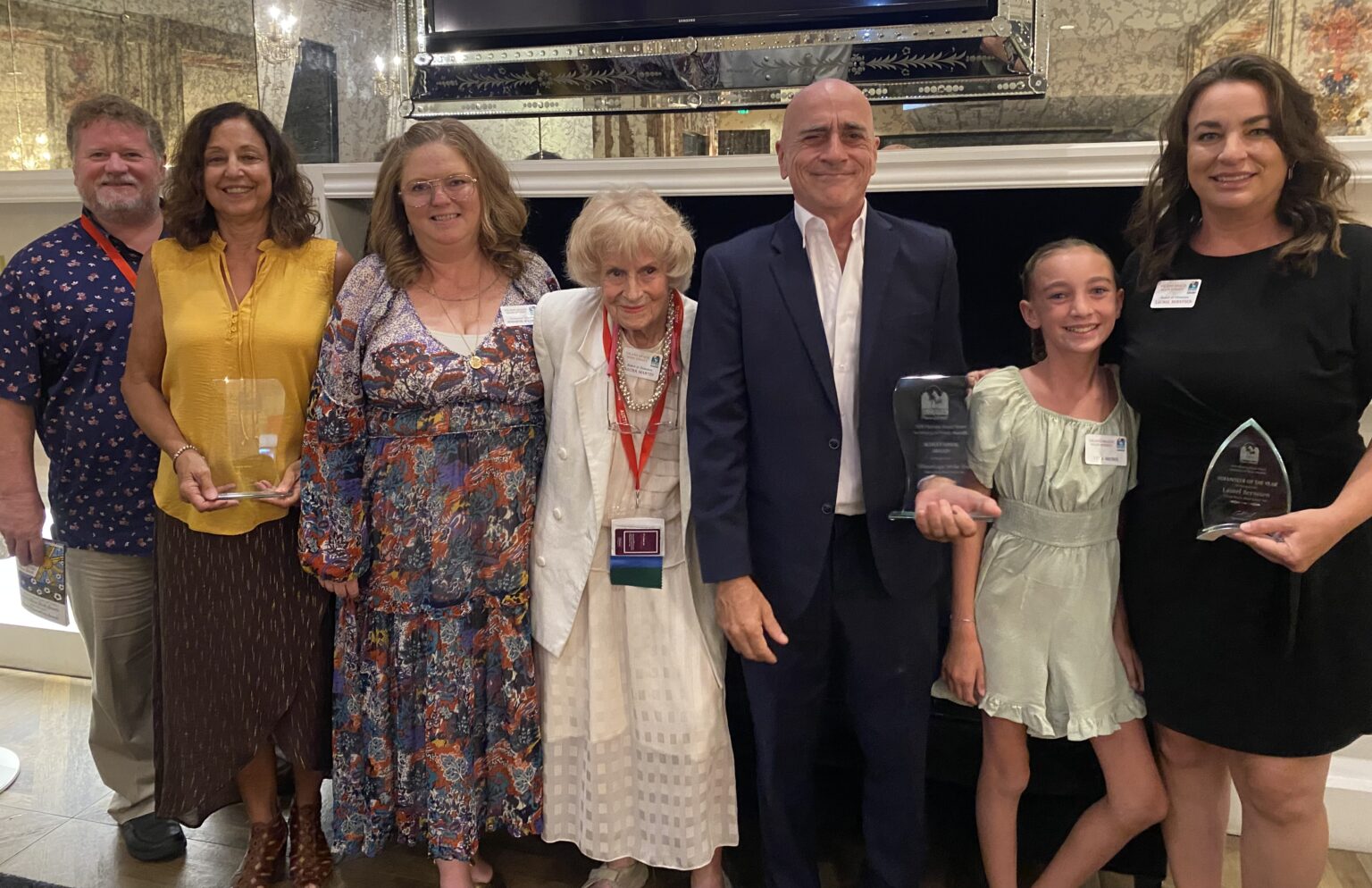 Vilano Beach Main Street wins Four Point Warrior Award - Vilano Beach